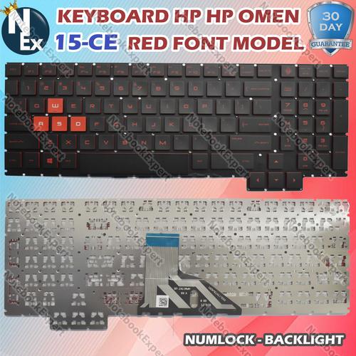 Jual Keyboard HP Omen 15-CE 15T-CE 15-CE000 15T-CE100 924005-001 - RED ...