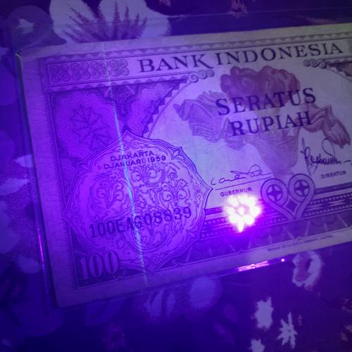 Jual UKI 100 rupiah seri bunga tahun 1959 AU - Jakarta Timur - billie collections | Tokopedia
