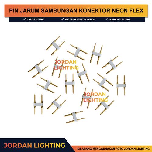 Jual Pin Soket Socket Jarum Neon Flex Lampu LED Strip Selang 5050 Dan ...