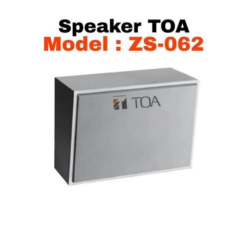 Jual Box Speaker TOA Indoor Outdoor Wall Mount ZS-062 Original - Jakarta Barat - Zona Audio JKT ...
