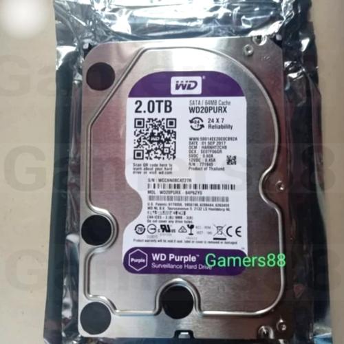 Jual HARDISK 2TB WD HDD 2TB WDC Internal Cctv Harddisk PC 3.5" Sata ...