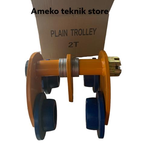 Jual PLAIN TROLLEY 2 TON TANPA RANTAI - Jakarta Barat - Ameko teknik ...