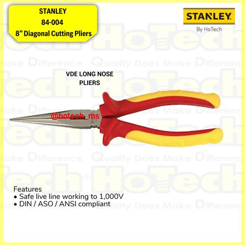 Jual STANLEY|84-006 7" VDE Long Nose Pliers|Tang Potong - Jakarta Barat ...