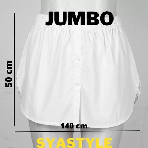 Jual ada JUMBO Miniskirt, rok mini skirt, sambungan baju, rok mini ...