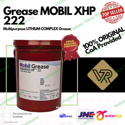 Jual pelumas Grease Mobil XHP 222 multipurpose grease lithium complex ...
