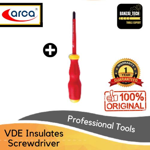 Jual Obeng Listrik ARCA VDE Insulate Screwdriver Phillips Tip / Mata ...