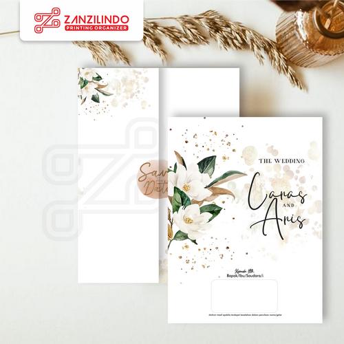 Jual Cetak Undangan Pernikahan Rustik Elegan Murah Simpel 02 ...