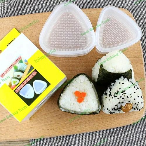 Jual Cetakan Nasi Bento Segitiga Onigiri Plastik - Onigiri Mouse - Kota Tangerang - Opal Baking ...