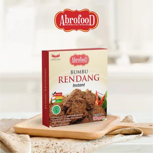 Jual BUMBU RENDANG INSTANT ABROFOOD 180 GR (PCS) - Kab. Tangerang ...