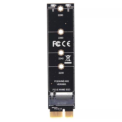 Jual Adapter M.2 nvme to pcie x1 vertical ssd converter card - Jakarta ...