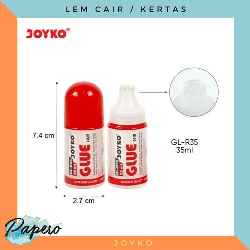 Jual Lem Cair / Gel / Kertas Joyko GL- R35 / GL- R50 - Kecil 35ml - Kota Tangerang Selatan ...