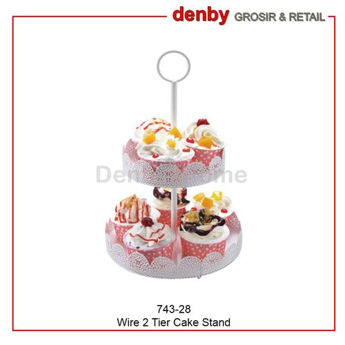 Jual Rak Stand Display Tempat Kue Roti Cupcake tier tingkat - Jakarta ...