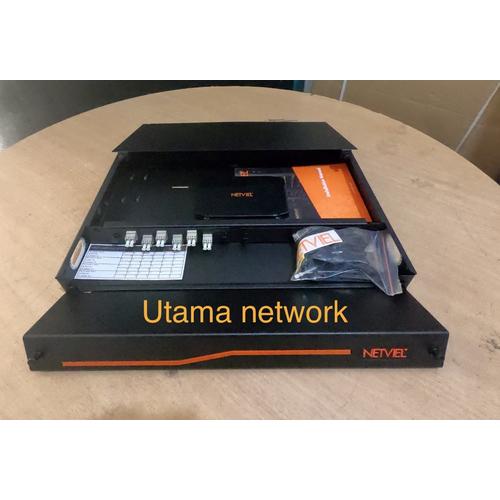 Jual NETVIEL OTB Rackmount 12 port LC Multimode /NVL-OTB-RM-24/12-MM-LC ...