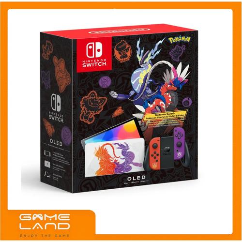 Promo Nintendo Switch OLED Console Pokemon Scarlet and Violet Limited ...