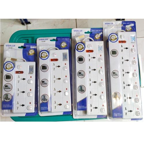 Jual Kabel Extension / Colokan Cabang Visalux 3-6 Lubang Colokan ...