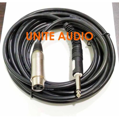 Jual Kabel Mic XLR Female 15m to Jack Akai 6.5mm 15 meter - Jakarta ...