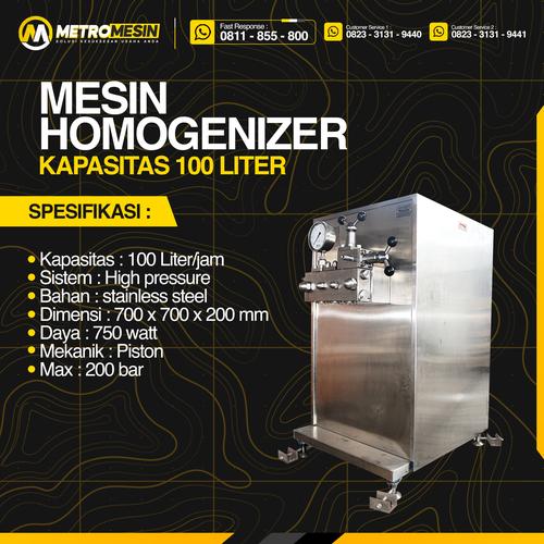 Jual Mesin Homogenizer Metro Mesin 50-100 Liter - Kab. Malang - PT ...