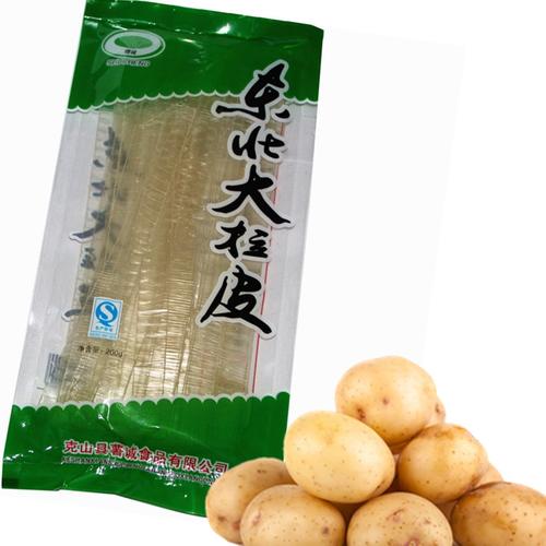 Jual Dong Bei Da la Pi Kulit Lebar Noodles Potato Mie Crystal 东北大拉皮 ...