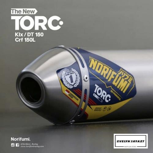 Jual Knalpot Norifumi TORC FullSystem (PnP) CRF KLX DTRACKER WR155 ...