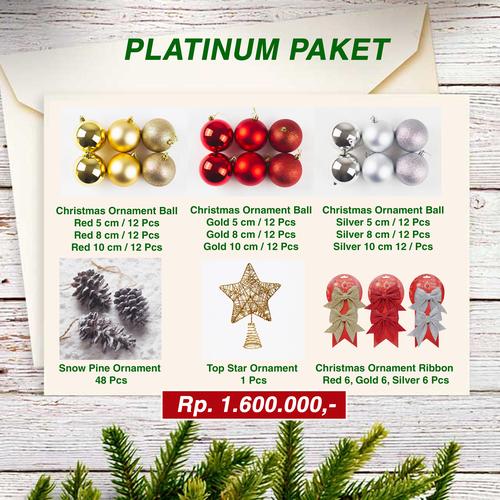Jual Pohon Natal 3 Meter 3 M 300 Cm 10Ft Feet Jarum Pinus Silver ...