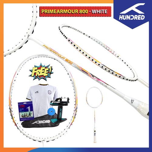 Jual HUNDRED RAKET PRIMEARMOUR 800 RAKET BADMINTON ORIGINAL - exbolt 65 ...