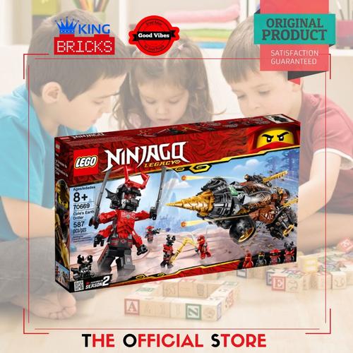 Jual LEGO 70669 Coles Earth Driller NINJAGO Mainan Anak Film Robot ...