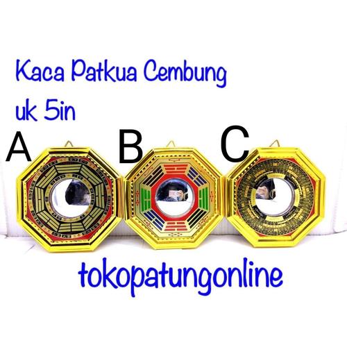 Jual Kaca Ba Gua Patkua Cermin Cekung Cembung Fengshui 5in - KODE D 5IN ...