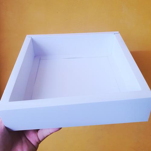 Jual Dus Mika Putih Polos Packaging Hampers isi 4 Toples 350gr 22x22x6 ...