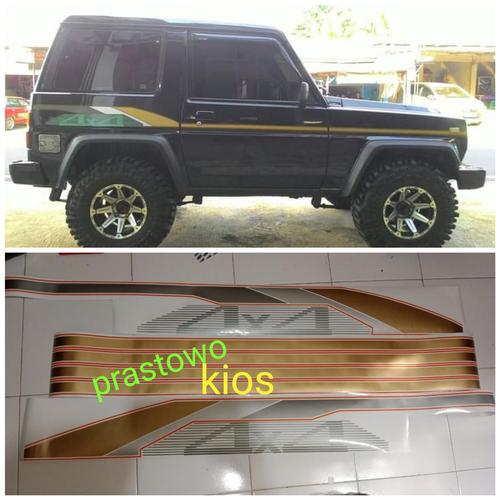 Jual sticker stiker striping list body Daihatsu Taft GT 4x4 - Kota ...