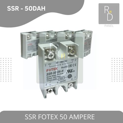 Jual SSR FOTEK 50DAH / SSR-50DAH / SSR 50DA-H / SSR 50 AMPERE / SSR DC-AC - Jakarta Barat - RnD ...