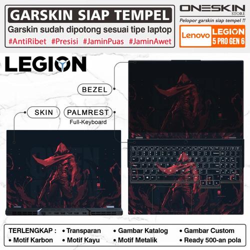 Jual Garskin Sticker Laptop Lenovo Legion 5 5i Pro-16 16ACH6 16ITH6 ...