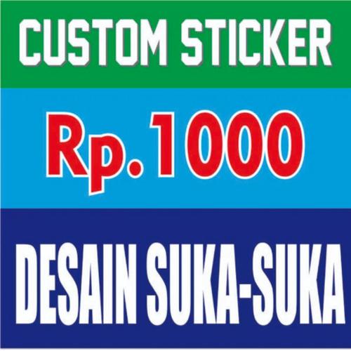 Jual CUSTOM CUTTING STIKER - LOGO PERUSAHAAN - UNTUK PROMOSI KOMUNITAS ...