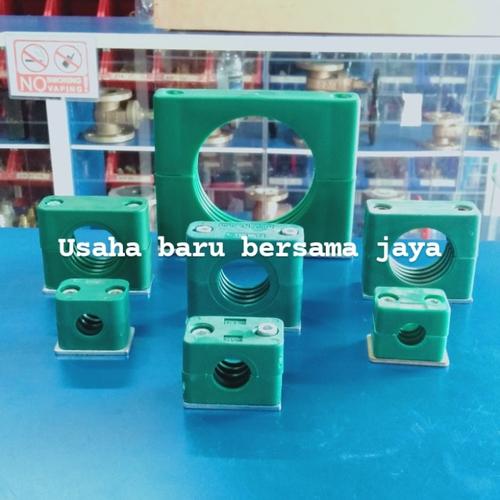 Jual Pvc clamp single tube double plate ( hydraulic clamp ) 10MM - Kota ...