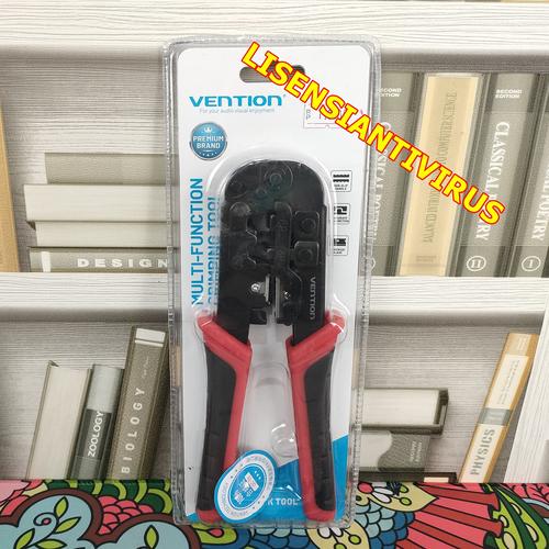 Jual Tang RJ45 Crimping Vention Multi Function Cable Crimping Tool KED ...