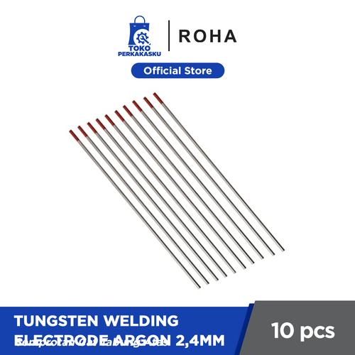 Promo Roha Tungsten Welding Electrode Argon / Jarum Las Argon 2,4mm ...