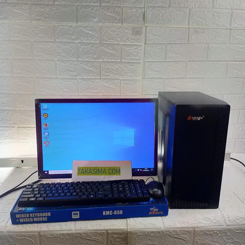 Jual Pc Rakitan Core i3 Monitor 19in full set siap pakai cocok buat ...