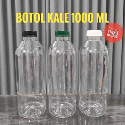 Jual Botol Kale 1 Liter / Botol Plastik 1 Liter Kale Tebal (49gr ...