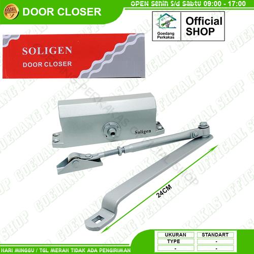 Jual Door Closer Penahan Pintu Perlahan Soligen Penutup Pintu Otomatis ...