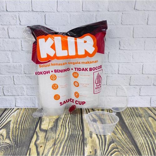 Jual Cup Saos 60ML Klir Thinwall Sauce 60ML Isi 50 Pcs - 25ML - Jakarta ...