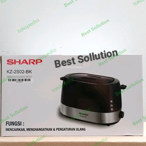 Jual SHARP POP UP TOASTER KZ-2S02-BK / Pemanggang Roti KZ-2S02 KZ 2S02 ...