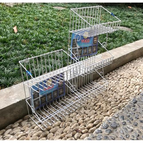 Jual Rak Botol Mini Berbahan Kawat Putih susun 3 - Kota Malang - Moro ...