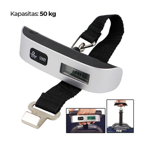 Jual Timbangan Koper Mini Digital Portable Scale 50kg Akurasi 10g ...