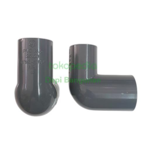 Jual Reducing Elbow 3/4 x 1 inch AW Fitting Pipa PVC Reducer Knee SCG ...