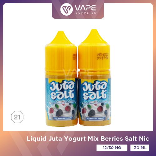 Jual Liquid Juta Yogurt Mix Berries Salt Nic 30ML by RSR Brew - 12MG ...