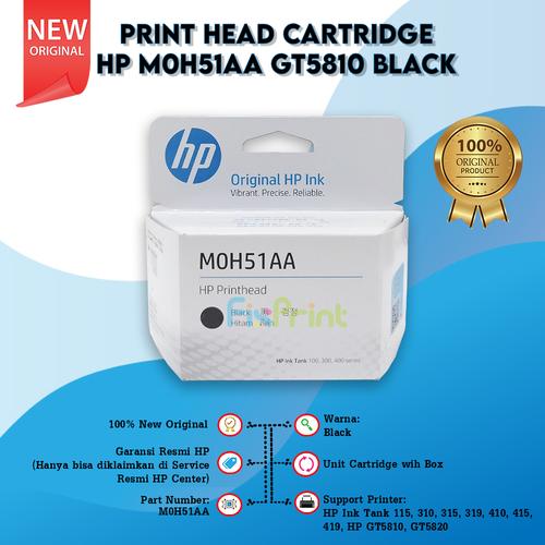 Jual PrintHead Print Head Cartridge H M0H51AA Black / M0H50AA Tri Color ...