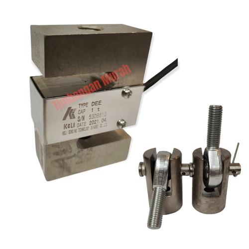 Jual Loadcell Sensor Timbangan KELI DEE Load Cell S Type tipe S 300kg ...