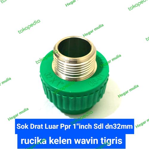 Jual sok drat luar ppr rucika 1"/dn 32mm wavin - Jakarta Pusat - Hegar ...