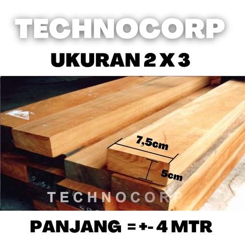 Jual BATANG KAYU 2 X 3 TEBAL / PANJANG 4 METER KAYU SEMBARANG - Kota ...