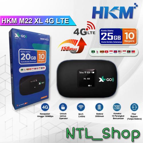 Jual MODEM HKM M22 XL GO MODEM WIFI 4G LTE HKM M22 XL UNLOCK - Kota ...
