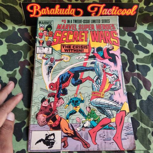 Jual Marvel Comics Secret Wars no. 3 1984 Vintage Comics Komik Marvel ...